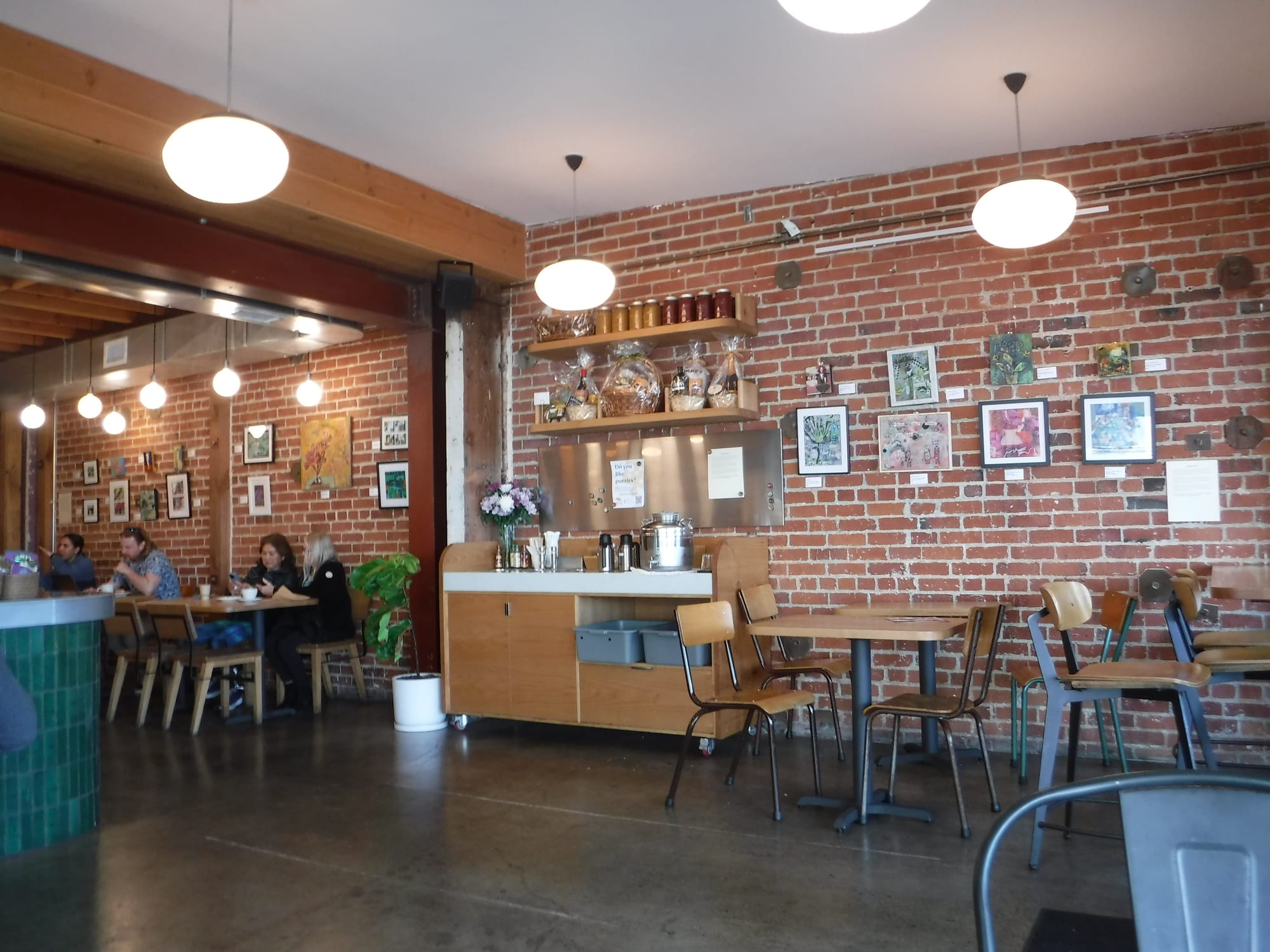 a good sandwich - turkey baguette at evergreen